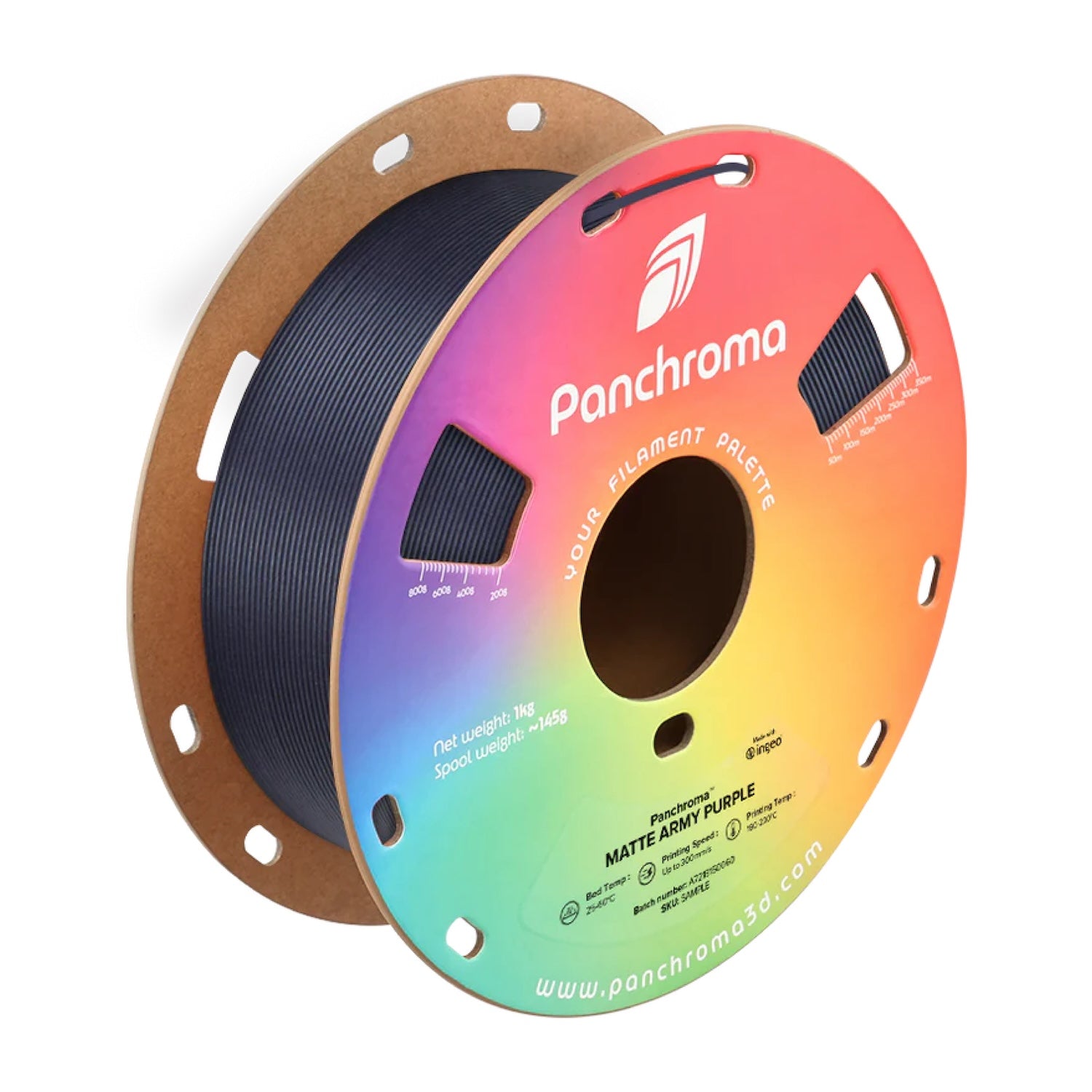 Polymaker Panchroma™ PLA Matte Army Purple 1.75 mm 1KG – AC products